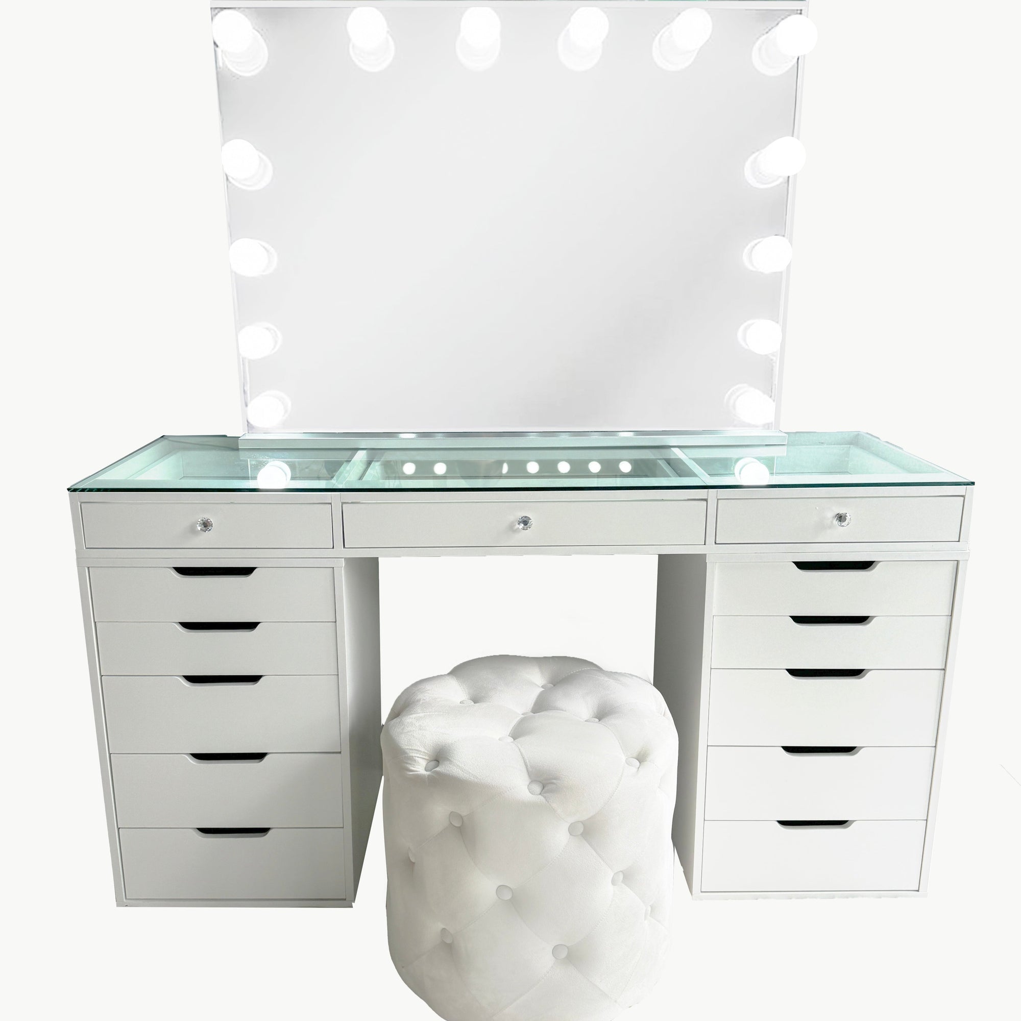 Vanity Desk | Beauty Table with Lights Australia - Vanity Vault