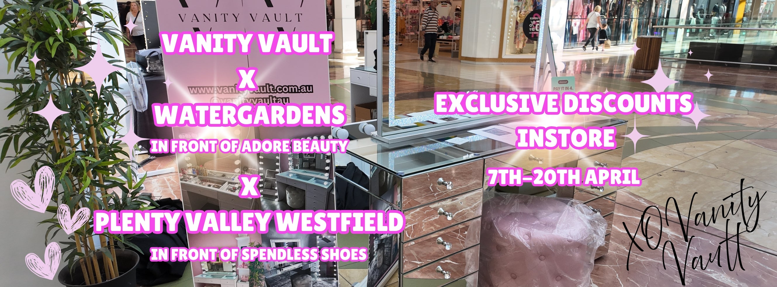 Buy Vanity Table With Mirror - Vanity Vault